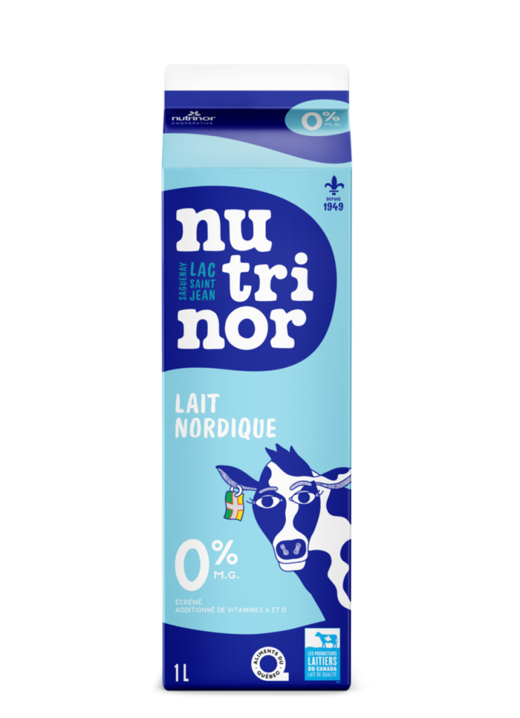 Notre Lait Nordique – Produits Laitiers Nutrinor
