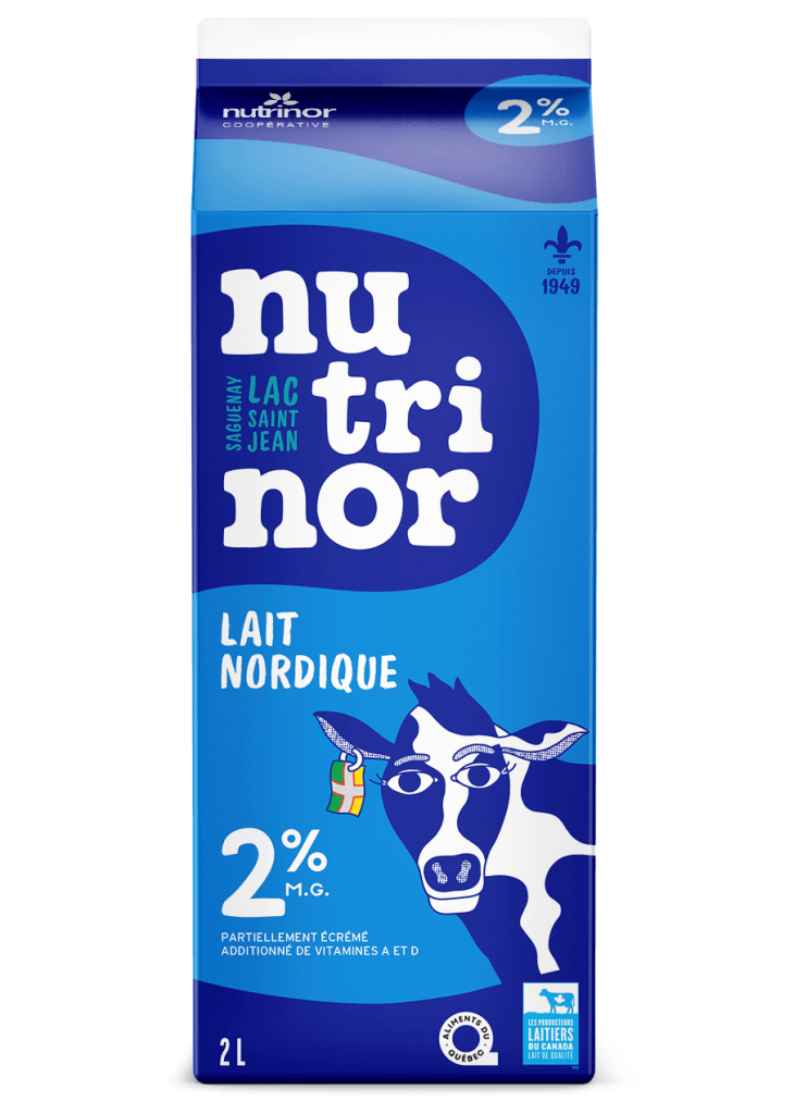Notre Lait Nordique – Produits Laitiers Nutrinor
